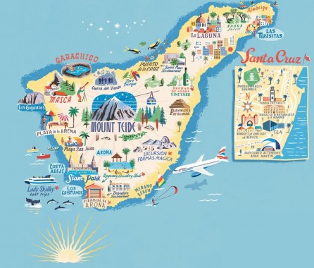 Tenerife Maps - The tourist maps of Tenerife to plan your trip