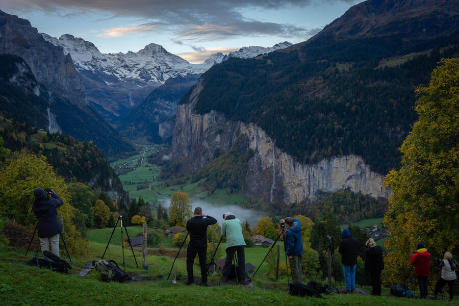 2023 Swiss and French Alps Photo Tour - The Fall in the Alps